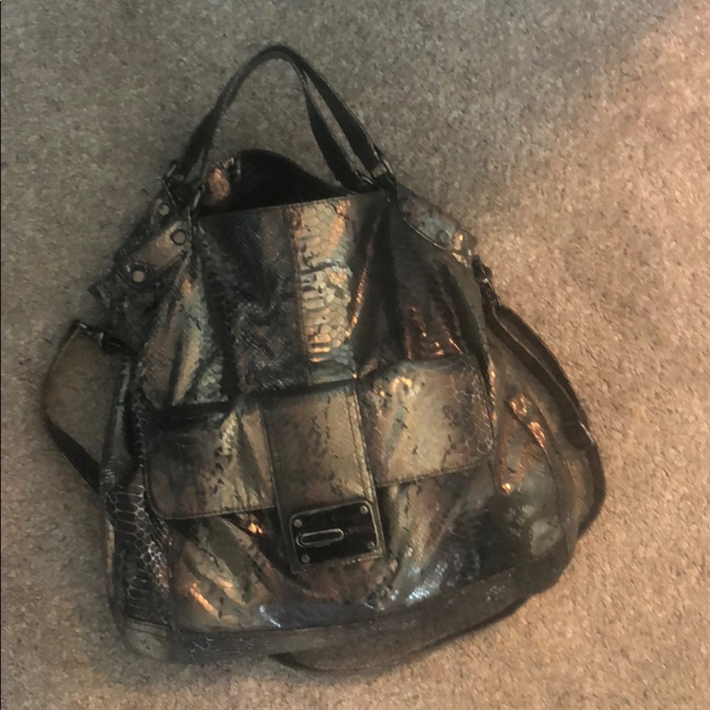 Kenneth Kole Reaction Shoulder Bag - Gem